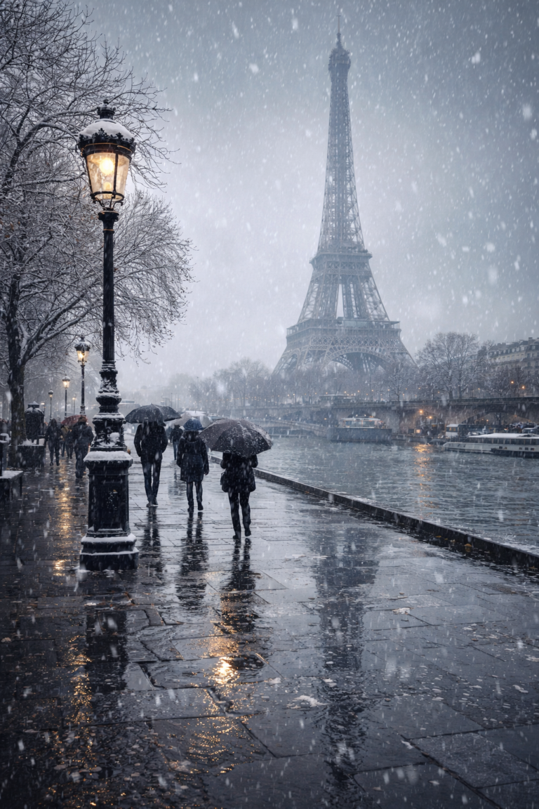 ☁️ Météo à Paris en janvier - PARIS